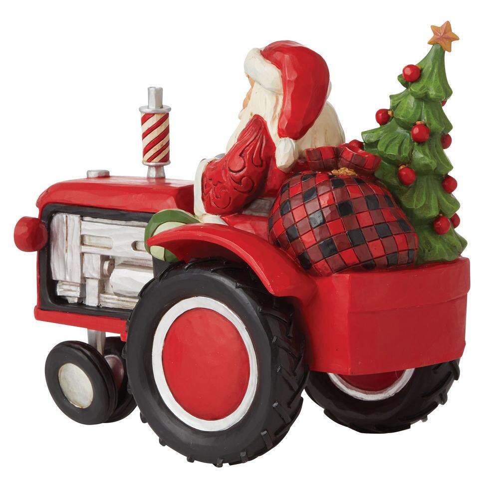 Jim Shore Lic. Country Living Santa Driving Tractor - 6009122 – Higgins ...